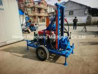 China High Performance Portable Water Well Drilling Rig 150m Depth & 450mm Borehole Diameter for sale