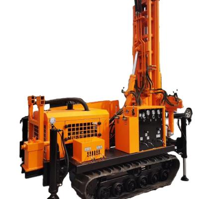 China 200m 5800Kg Hydraulic Water Well Drilling Machine With 58KW Diesel Engine And 5T Lifting Force for sale