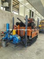 China 180m Mini Crawler Water Well Drilling Rig with 77.3KW YuChai Engine for Borehole for sale
