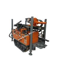 China 180m Mini Crawler Water Well Drilling Rig with 77.3KW YuChai Engine for Borehole for sale