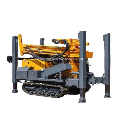 China Hot Selling Depth 200m Crawler Mounted Water Well Drilling Machine 58KW YuChai Diesel Engine for sale