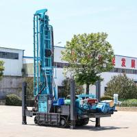 China 280m Bore Depth Hydraulic Crawler Water Well Drilling Rig Machine for sale