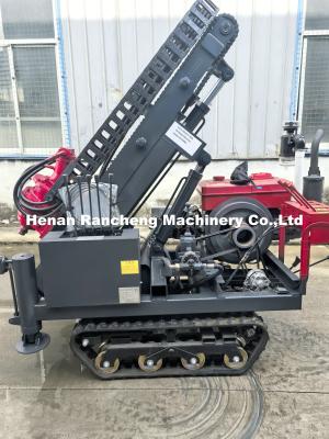 China 30m Depth Small Crawler Pneumatic Pile Driver Auger Pipe Drilling Machine DTH Drilling Rig for sale