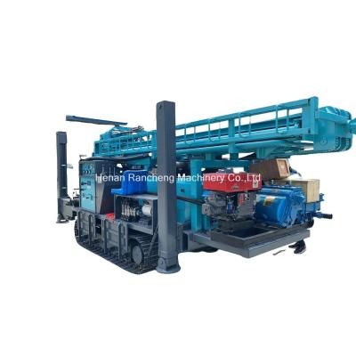 China High-Performance Crawler-Mounted Water Well Drilling Machine 350m Depth 91KW Yuchai Engine For Sale for sale