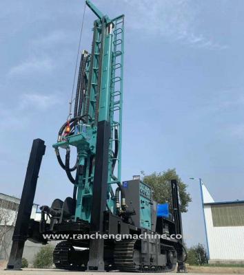 China 280m Depth Rock Drilling Machine Air DTH Water Well Bore Hole Drilling Rig for sale