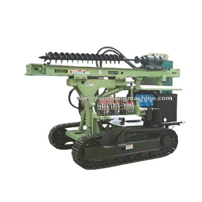 China RC130Y Micro Pile Rig Exceptional 400mm Bore Diameter Ideal For Versatile Water Well Auger Pile And DTH Drilling for sale