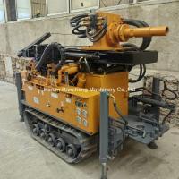 China Crawler Mini Type Smaller Water Well Drilling Rig For Rock Drilling for sale
