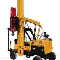 China Solar Pile Driver With 39KW Engine 170 Cm Drilling Depth 2600 Mm Piling Height for sale