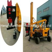 China Solar Pile Driver With 39KW Engine 170 Cm Drilling Depth 2600 Mm Piling Height for sale