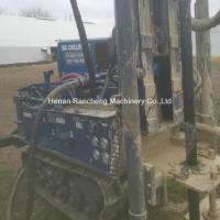 China 180m Borehole Water Well Drilling Machine / Mini Size Water Well Drilling Machine for sale
