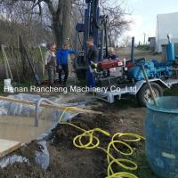 China 180m Borehole Water Well Drilling Machine / Mini Size Water Well Drilling Machine for sale