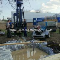 China 180m Borehole Water Well Drilling Machine / Mini Size Water Well Drilling Machine for sale