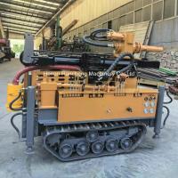 China 150m Depth Hydraulic Water Well Drilling Machine 90-300mm Diameter With 12T Lifting Force for sale