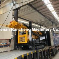 China RCF400C 400m Drilling Depth Pneumatic Crawler Water Well Machine Driven By Diesel Engine for sale