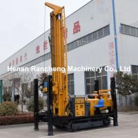 China 1000m Depth Crawler Mounted Water Well Drilling Rig Machine With 197KW Engine for sale