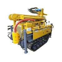 China Europe 150m Deep Mini Crawler Mounted Water Well Drilling Rig Machine for sale