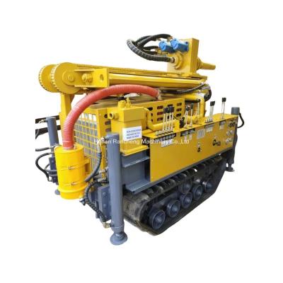 China Europe 150m Deep Mini Crawler Mounted Water Well Drilling Rig Machine for sale