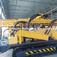 China 1000m Depth Crawler Mounted Water Well Drilling Rig Machine With 197KW Engine for sale