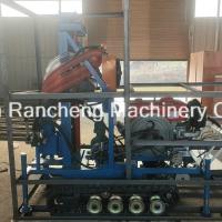 China 150m Depth Percussive And Rotating Type Rubber Crawler Mounted Water Drilling Rig for sale