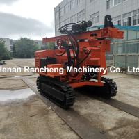 China Fast Drilling Speed DTH Drill Machine Professional Solar Photovoltaic Pile Drilling Rig for sale
