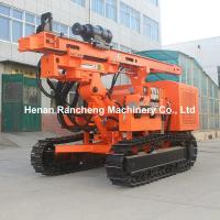 China Fast Drilling Speed DTH Drill Machine Professional Solar Photovoltaic Pile Drilling Rig for sale