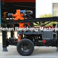 China Water Well Drill Rig Crawler Wheel Hydraulic Rock Soil Drilling DTH Tools for sale