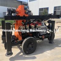 China Water Well Drill Rig Crawler Wheel Hydraulic Rock Soil Drilling DTH Tools for sale