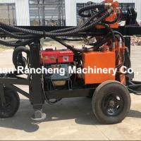China Water Well Drill Rig Crawler Wheel Hydraulic Rock Soil Drilling DTH Tools for sale