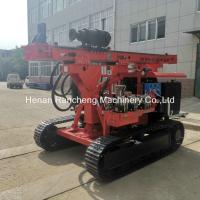 China Small Mini Solar Pile Driver With Rotary Motor For Solar Project for sale