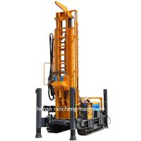 China 1000m Depth Crawler Mounted Water Well Drilling Rig Machine With 197KW Engine for sale