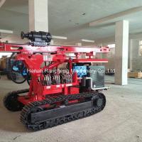 China 20 - 100m Depth Crawler Hydraulic Solar Pile Driver With 7000N.M Torque for sale