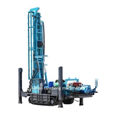 China 280m Deep Hydraulic Borehole Water Well Drilling Rig Machine With 350mm Diameter for sale