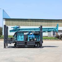 China Bore Depth 280m Deep Rock Water Well Drilling Rig Machine With 70KW Engine for sale