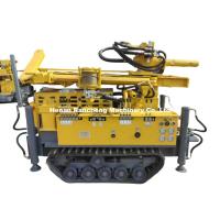 China 42KW Diesel Engine Small Crawler Mounted Water Well Drilling Rig Machine for sale