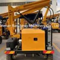 China Solar Pile Driver With 39KW Engine For 170 Cm Depth And 2.8T Vehicle Weight for sale