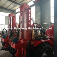 China 200m Classic Water Borehole Drill Rig Tractor Mounted Water Well Drilling Rig for sale