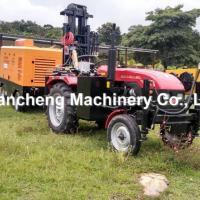 China Full Hydraulic 300m Trailer Mounted Water Well Drilling Rig 4x4 for sale