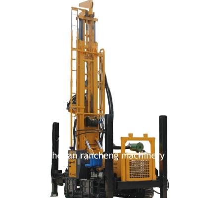 China Depth 1000m Deep Water Well Rig Exploration Geotechnical Machine With 194KW Cu-mmins Engine for sale