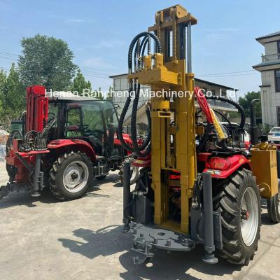 China 200m Tractor Mounted Big Power Water Well Drilling Machine Tractor Deep Borehole Drill Rig for sale