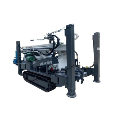 China Factory Price 1000m Depth Water Well Drilling Rig Machine With 194KW Cu-mmins in Stock for sale