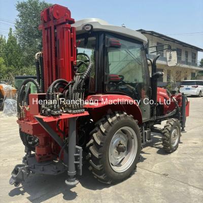 China Full Hydraulic 300m Trailer Mounted Water Well Drilling Rig 4x4 for sale