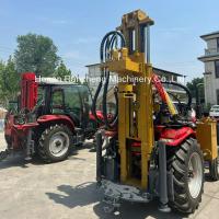 China 200/260m 254mm Tractor Mounted Four Wheels Big Power Water Well Drilling Rig for sale