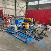 China Drilling Depth 60-80m Hydraulic Thrust Boring Machine With 32HP Diesel Engine for sale