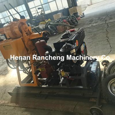 China Versatile Small Borehole Drilling Rig For Depths Up To 200m With Hydraulic System for sale