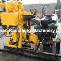 China Versatile Small Borehole Drilling Rig For Depths Up To 200m With Hydraulic System for sale