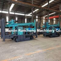 China 300m Deep Crawler Mounted Water Well Hydraulic Legs Drilling Rig for sale