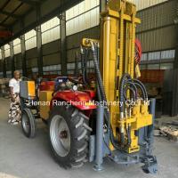 China Trailer Mounted Drill Machine Able To Drill 200m Depth Water Well Drilling Rig for sale