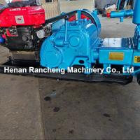 China Powerful 100mm Stroke Mud Pump With 65mm Cylinder And 28HP Engine for sale