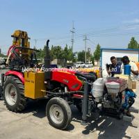 China Deep Tractor Mounted Diesel Water Well Rock Drilling Machine Well Drilling Rig for sale