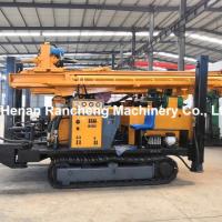 China DTH 680m Pneumatic Hydraulic Borehole Crawler Water Well Drilling Rig Machine for sale